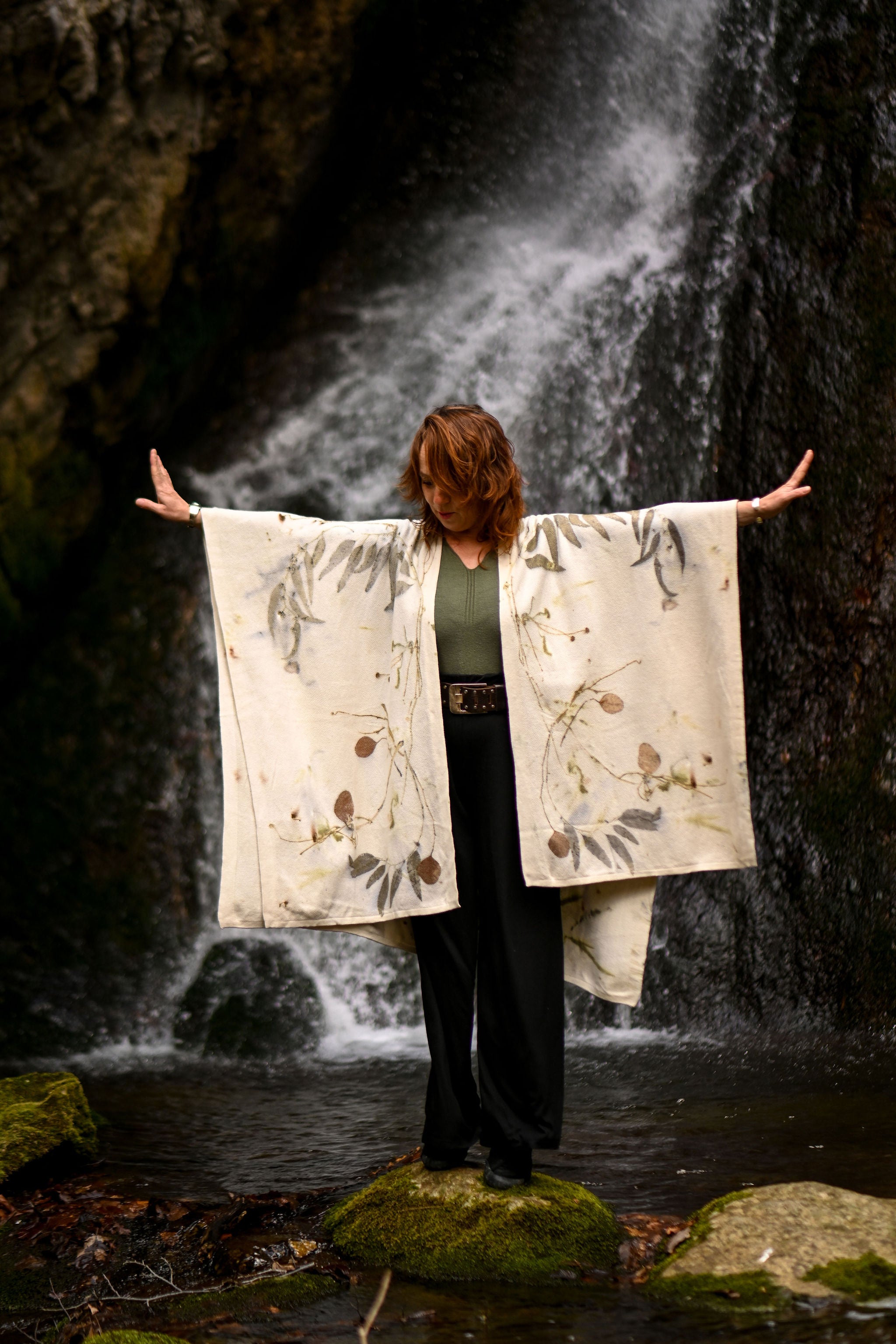 # Eucalyptus WINGS| Poncho Cașmir 100% – perfectimperfect.eu